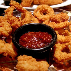 Dipped squid in crushed Fiber One Cereal... - Blogilates