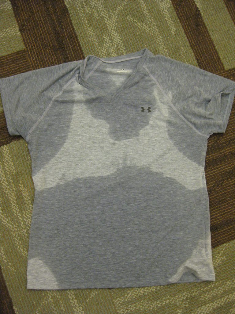 A Sweaty Wardrobe Malfunction caused by a Sweaty Workout Routine ...