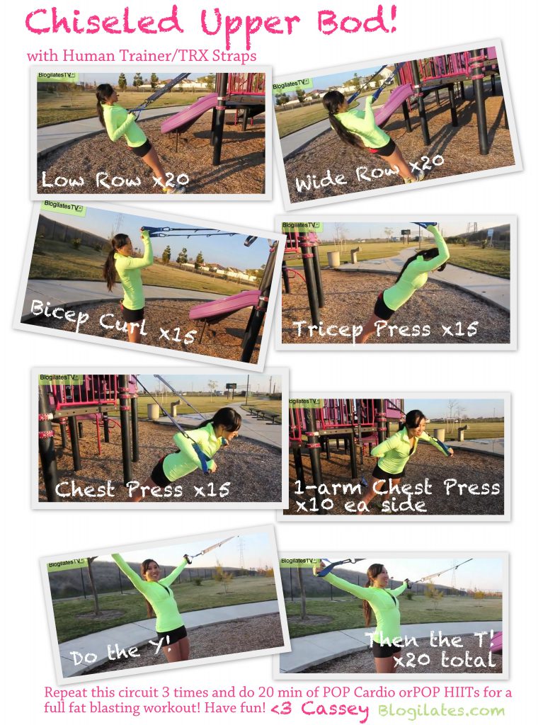 Upper Body Printable! - Blogilates