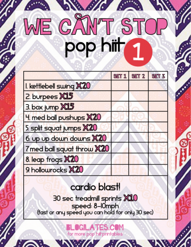 Official POP HIIT Series - Blogilates