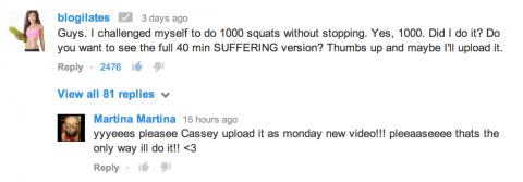 Can I do 1000 Squats? - Blogilates