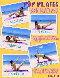 Bikini Ready Abs Printable - Blogilates
