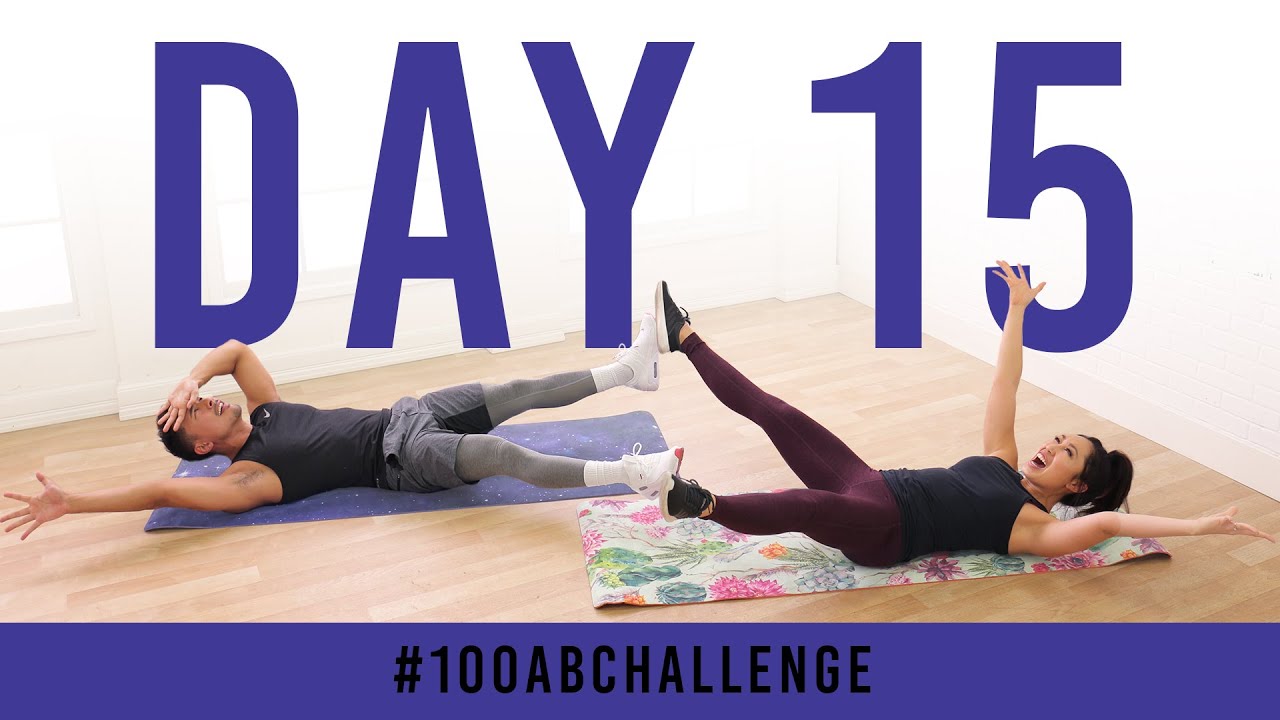Day 15: 100 Star Abs! | #100AbChallenge w/ Kenta Seki - Blogilates