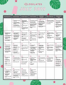 Your July Workout Calendar! - Blogilates