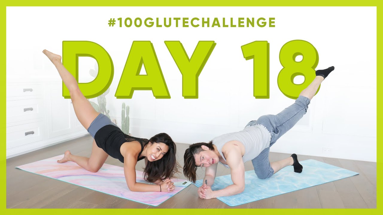 Day 18: Circle Butt! | 100 Glute Challenge w/ Guy Tang - Blogilates