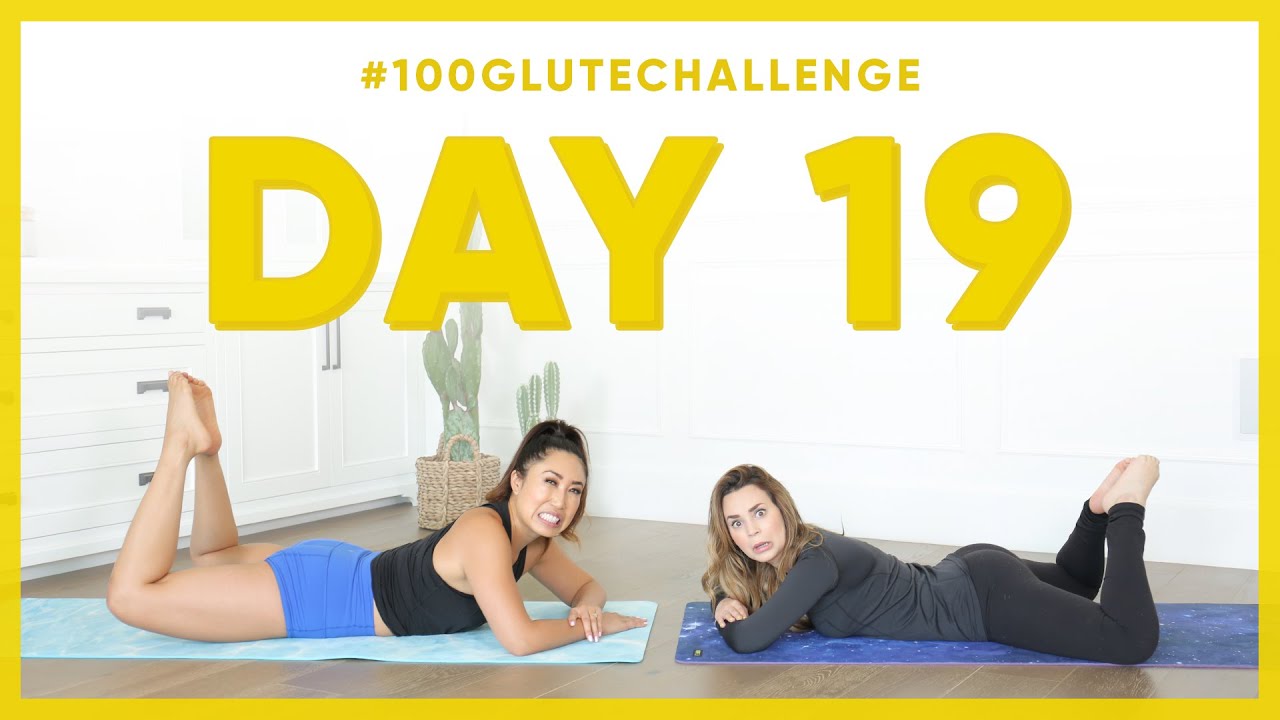 Day 19: Grasshopper! | 100 Glute Challenge w/ Rosanna Pansino - Blogilates