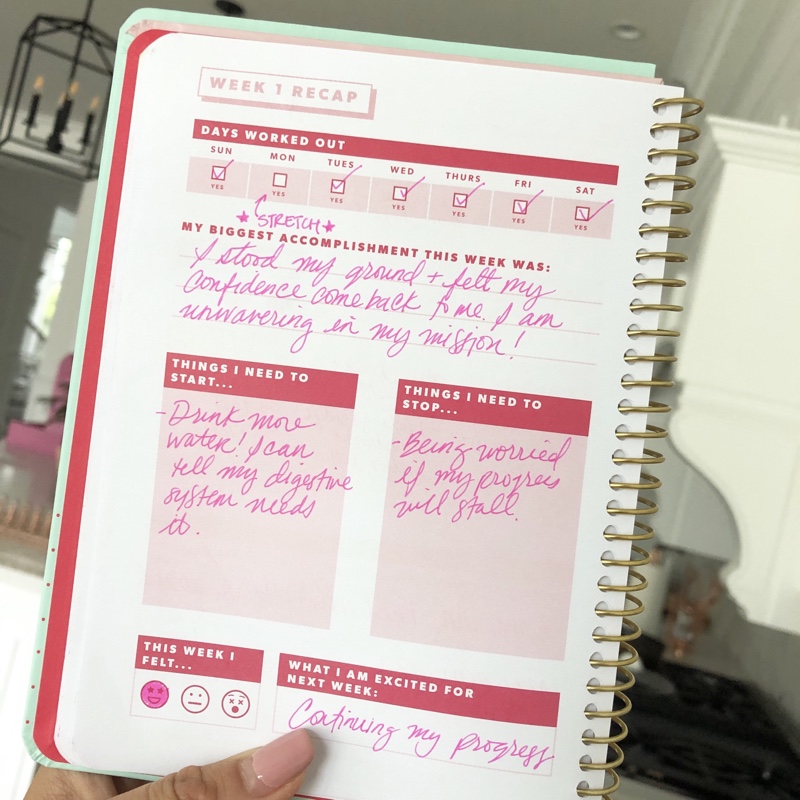 Week 1 Weigh-In | Day 8 of 90 - Blogilates