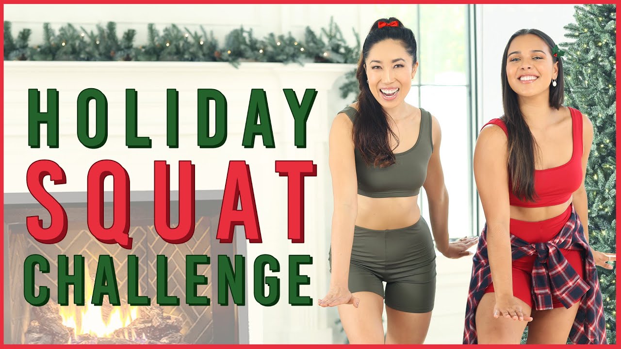 Holiday Squat Challenge | All I Want For Christmas Is You - Blogilates
