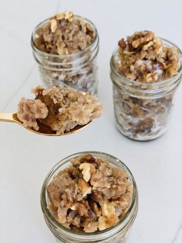 Insanely Moist & Buttery Zucchini Bread Pudding (Vegan) - Blogilates