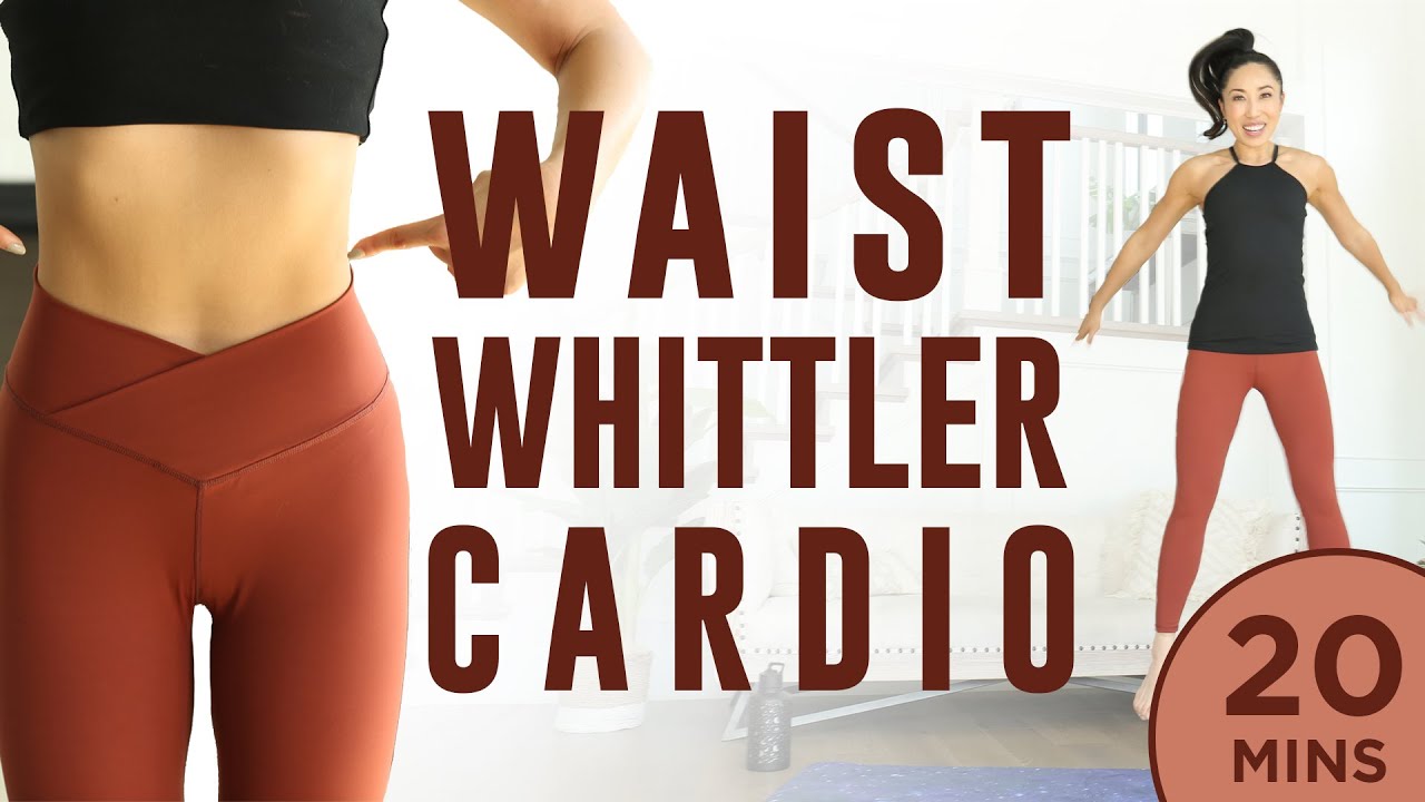 20 minute Waist Whittler Cardio Pilates Workout | 7 Day Ab Challenge ...