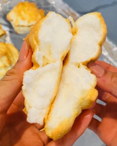 3-Ingredient Fluffy Cloud Bread Recipe - Blogilates