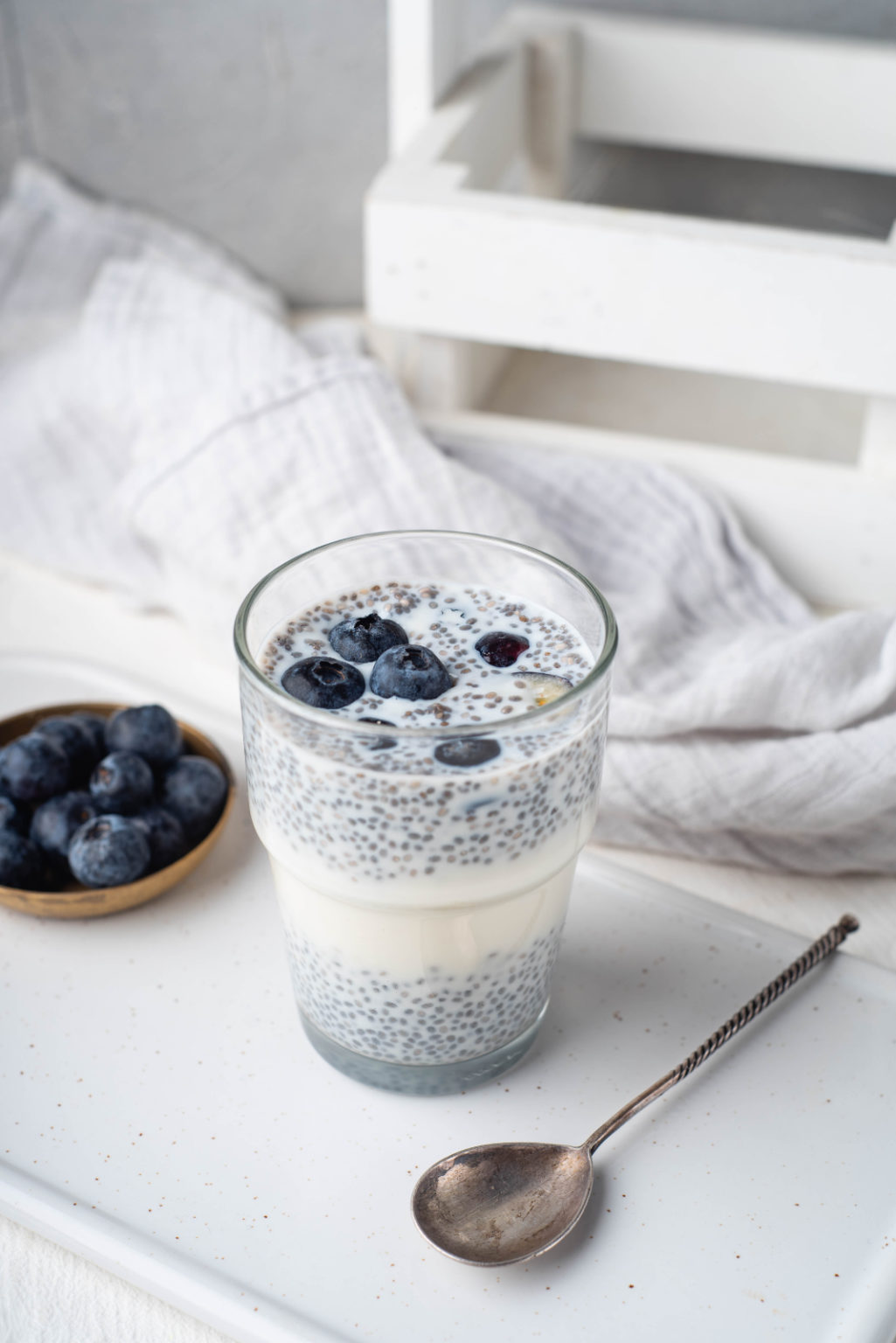 Easy Breakfast: Blueberry Chia Pudding Recipe - Blogilates
