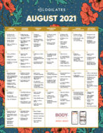 The Blogilates August 2021 Workout Calendar! - Blogilates