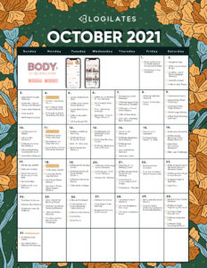 The Blogilates October 2021 Workout Calendar! - Blogilates