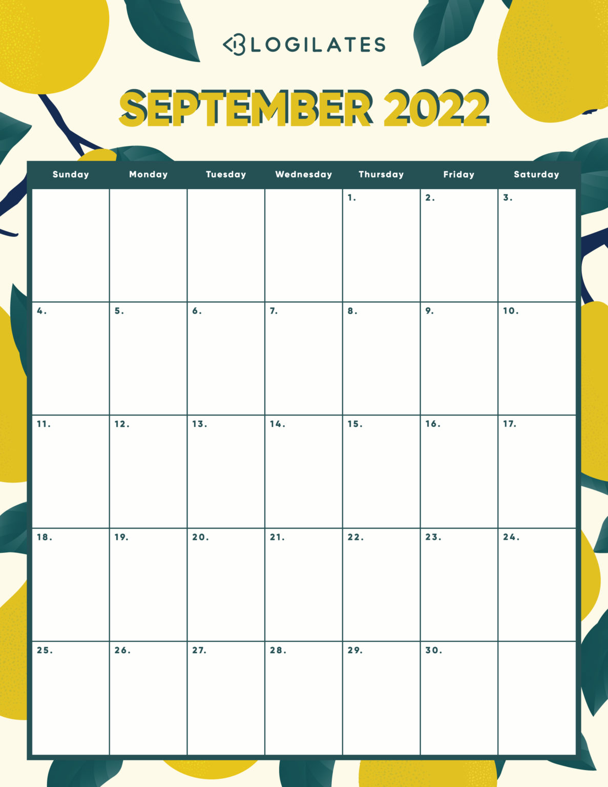 Your FREE 2022 Printable Calendars are HERE! - Blogilates