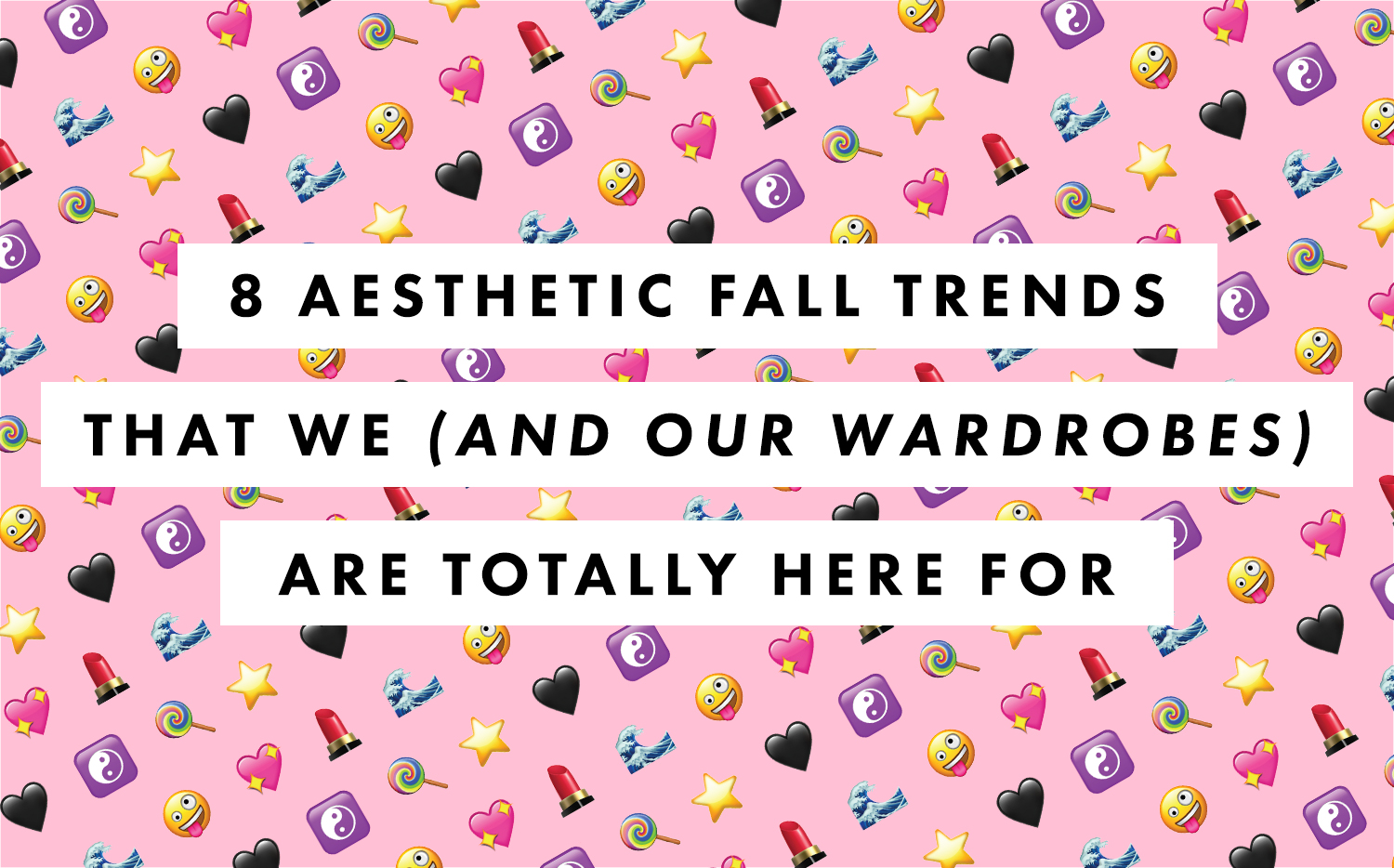 8 Aesthetic Fall Trends That We (and Our Wardrobes) Are Totally Here ...