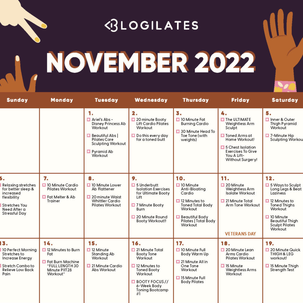 15 Minute Arm Burnout (weightless upper body workout) - Blogilates