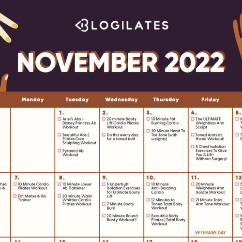 20 Minute Leg Slimming Pilates Workout | 7 Day Thigh Challenge - Blogilates