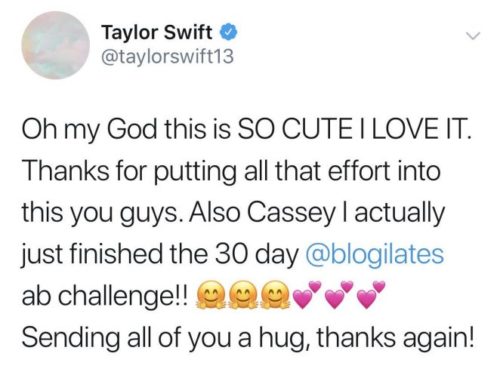 I Made A 'Midnights' Version of my 100 Ab Challenge! - Blogilates