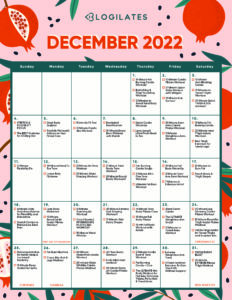 The Blogilates December 2022 Workout Calendar! - Blogilates