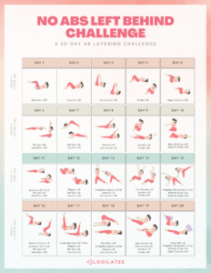 The 20-Day No Abs Left Behind Challenge! - Blogilates
