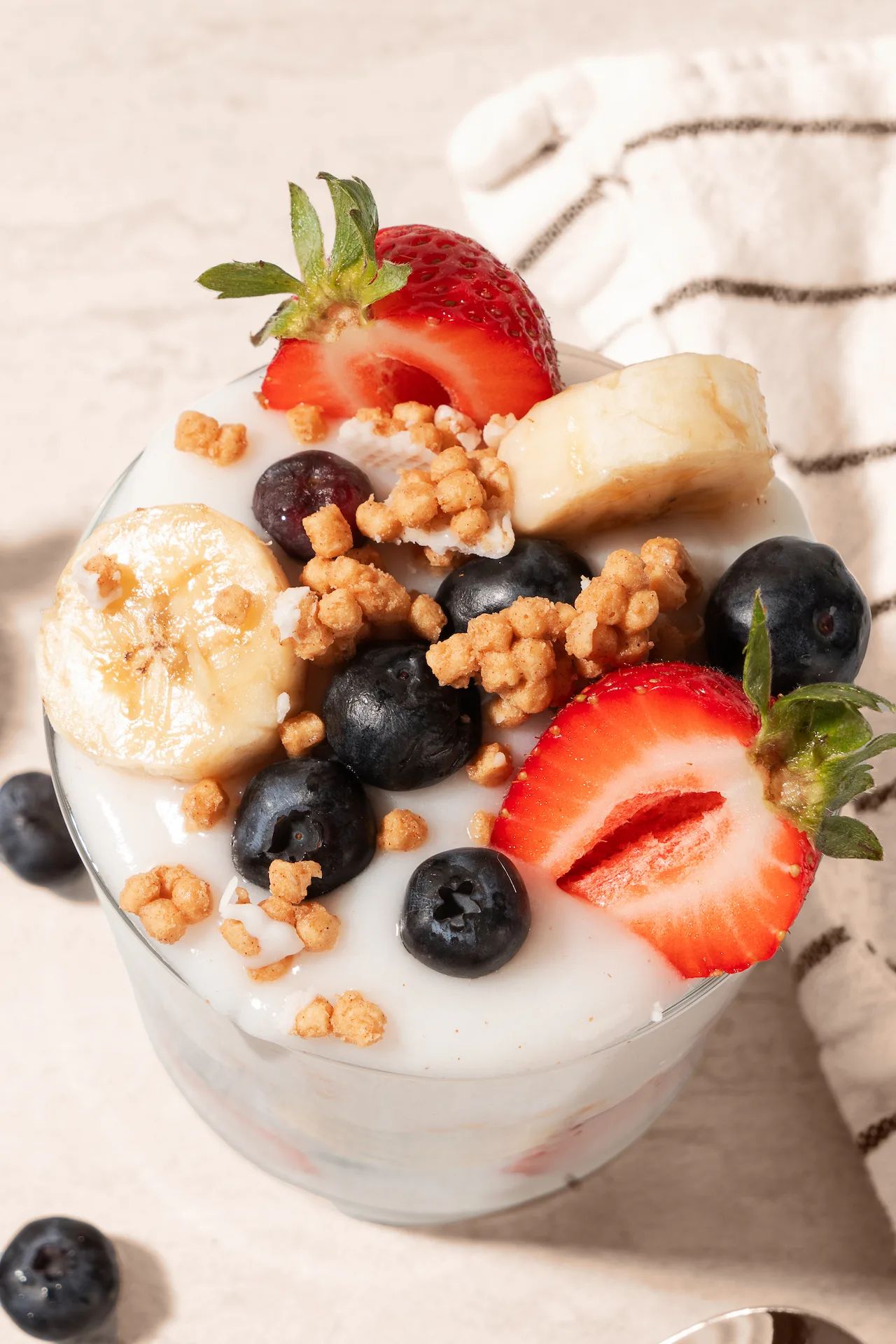Fruity Yogurt Protein Parfait - Blogilates
