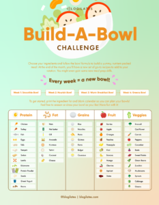 Build-A-Bowl: A 4-Week Meal Prep Challenge! - Blogilates