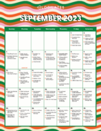 The Blogilates September 2023 Workout Calendar!! - Blogilates